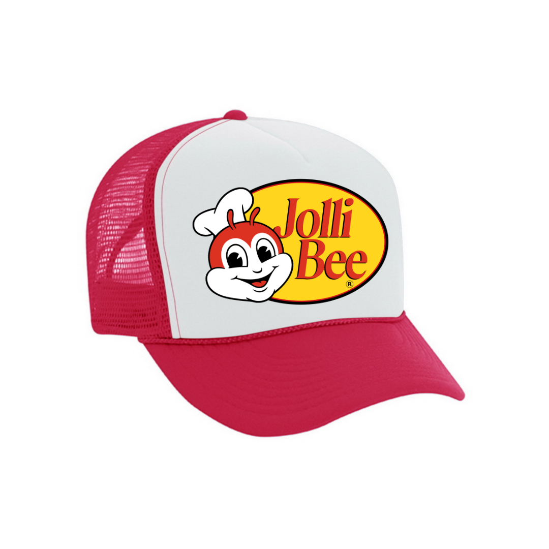 Jollibee Trucker Hat (Red/White) | JollibeeProShop